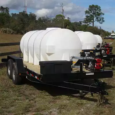 Water Trailers for Water Spraying and Water Transport