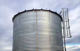 Corrugated Bolted Steel Tank Installation Process