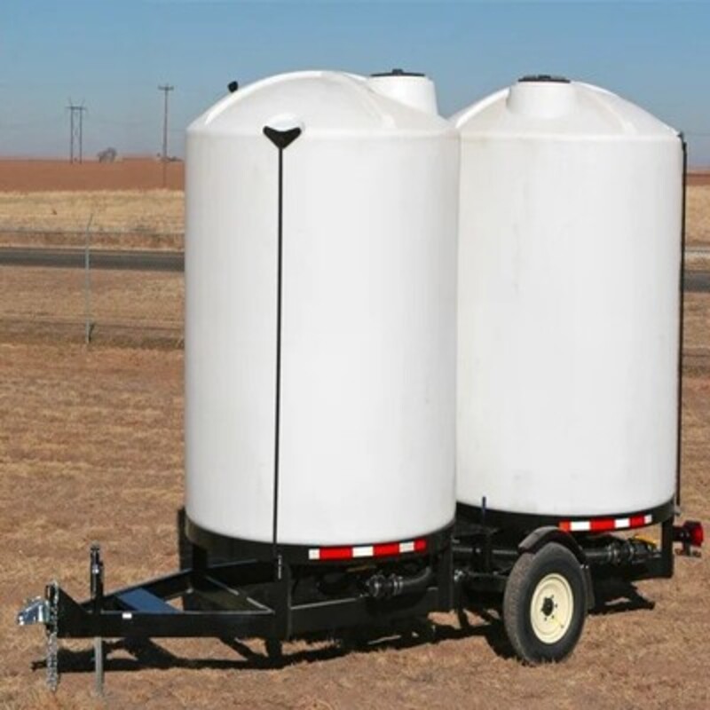 Dual Cone Bottom Tank Trailer | 3,000 Gallon Specs, Prices