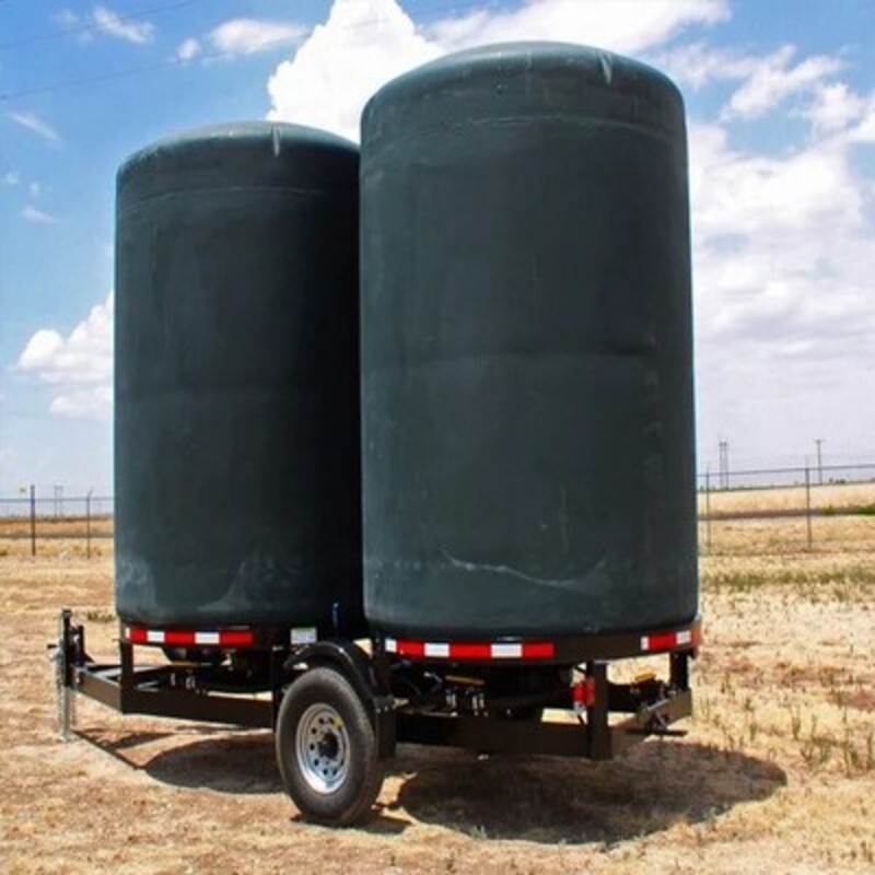 Dual Cone Bottom Tank Trailer | 3,000 Gallon Specs, Prices