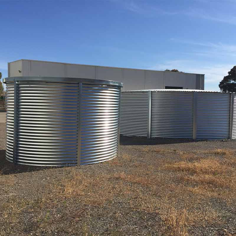 DIY Water Tank | 5,000 Gallon Corrugated Tank Kit